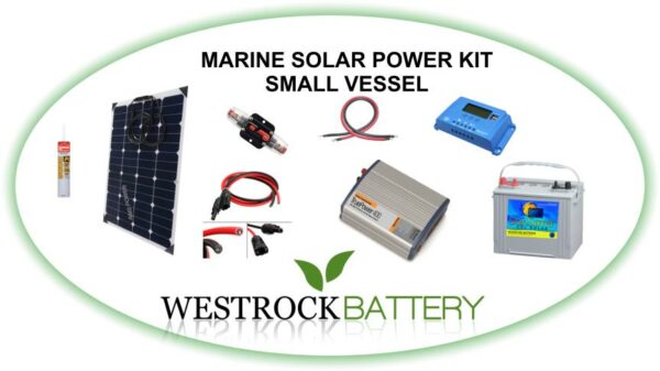 Marine Solar Power Kit for Small Vessels
